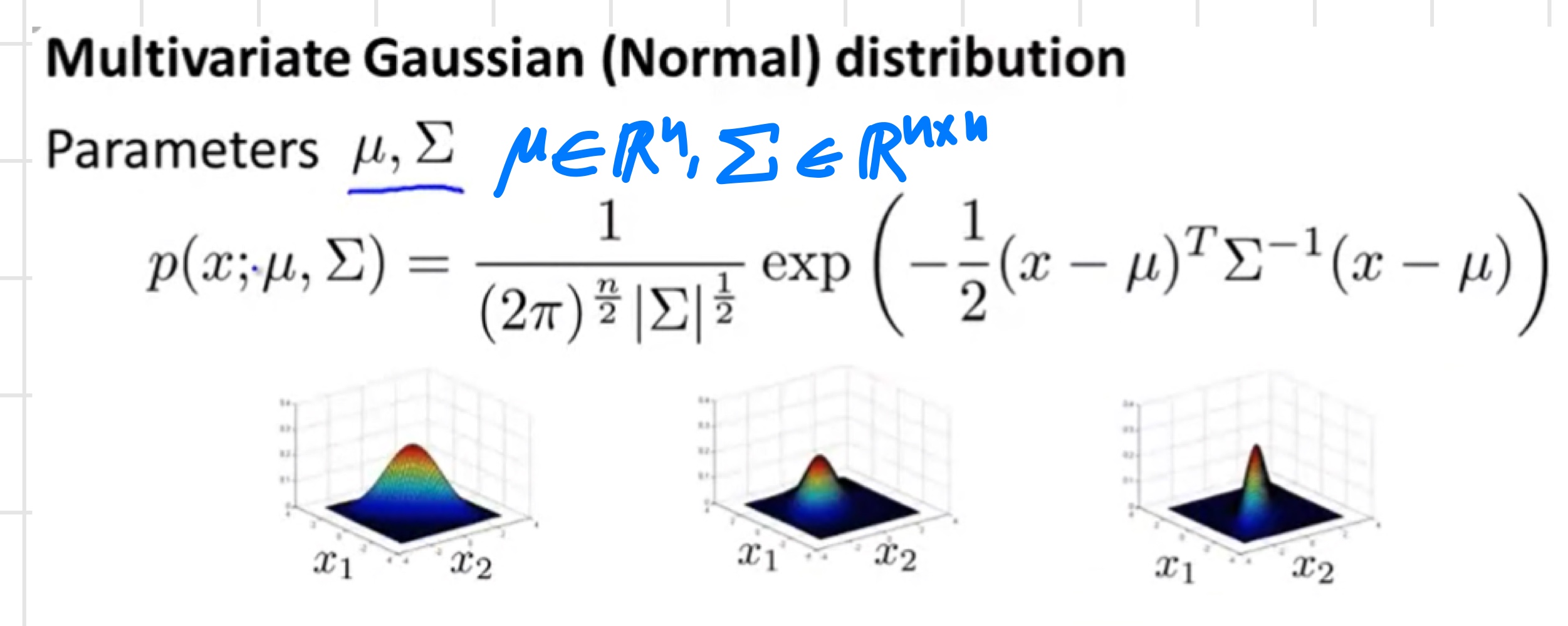 [ML] 9주차-3 : Multivariate Gaussian Distribution (Optional)