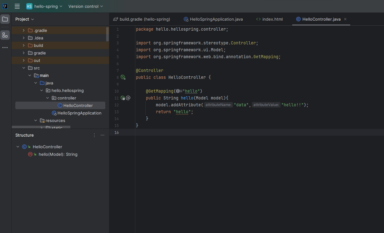 [Spring]6. welcome page 만들기(3)