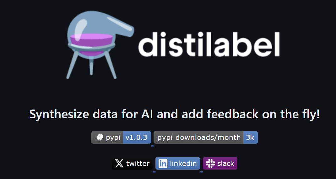 distilabel : framework for synthetic data and AI feedback