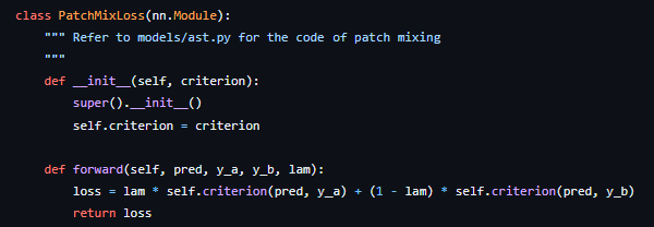 코드 해석 - Patch-Mix Contrastive Learning with Audio Spectrogram ...