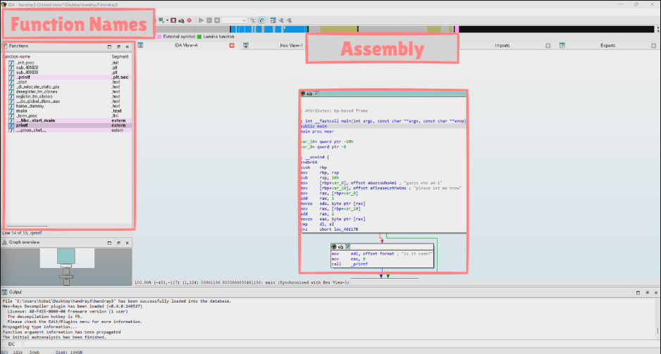 [Rev] 4. Decompile and IDA