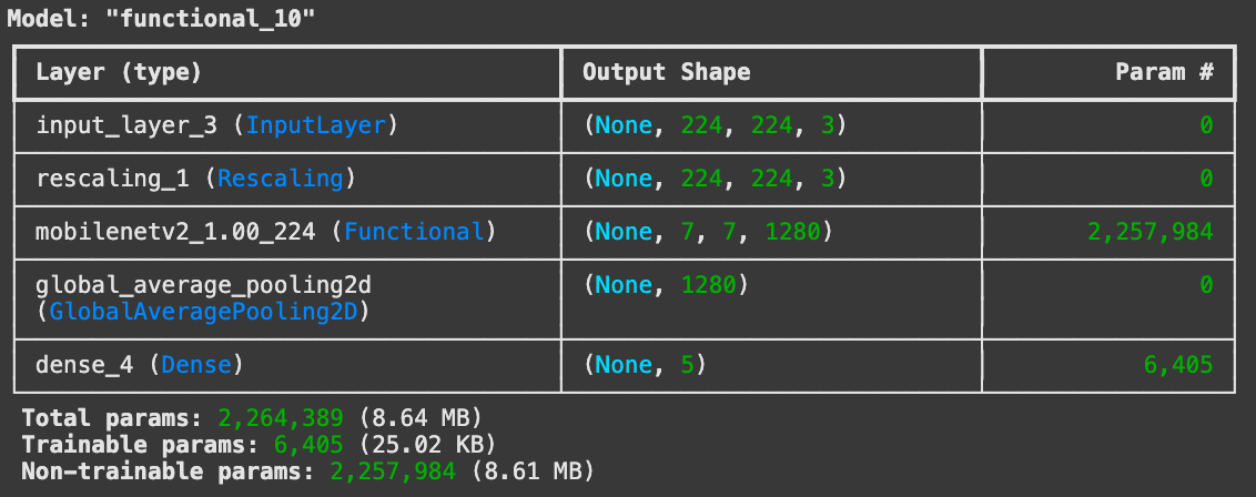 Image Classification with CNN and finetuning mobilev3