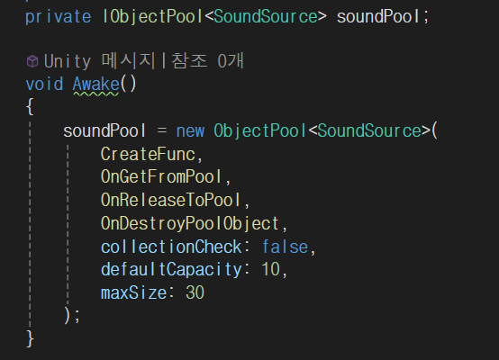 2025-04-22 Unity new ObjectPooling System