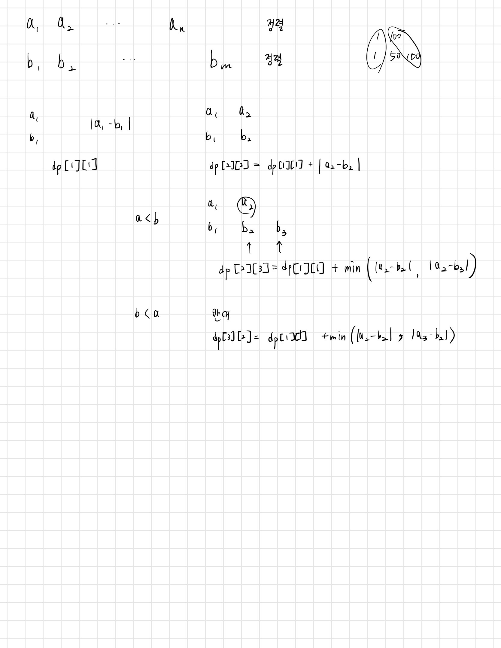 BOJ_1727_커플 만들기 (Java)