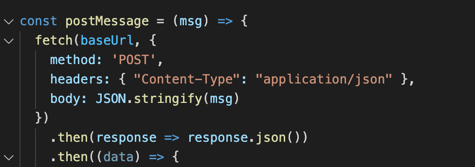 TIL - fetch () get/post