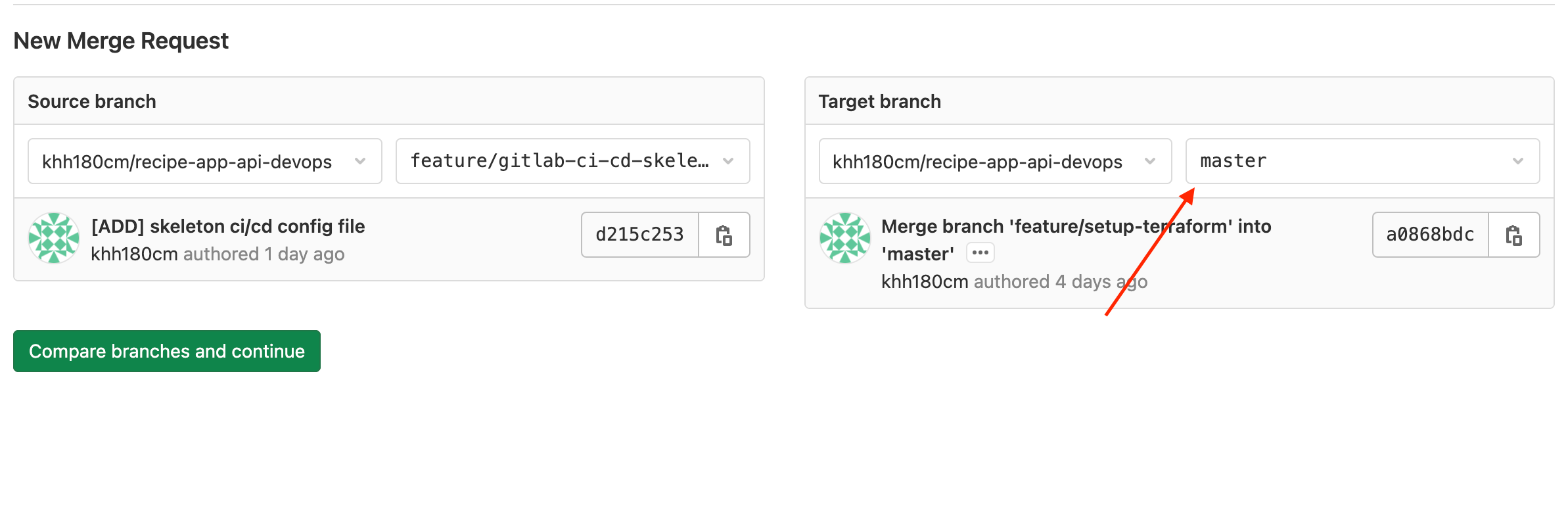 gitlab test workflow