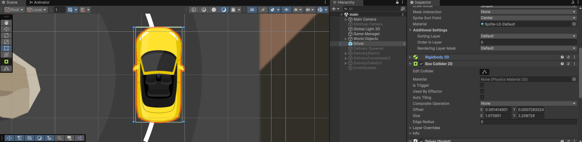 Delivery-Driver (2D)