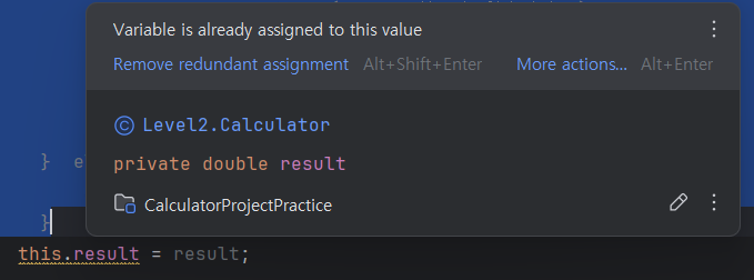 TIL-Java 문법 종합반 (리뉴얼) CH2 계산기 과제(클래스 O) 2차 구현(25.02.27)