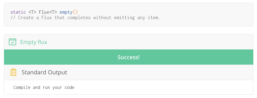 [Reactor Practice] Flux