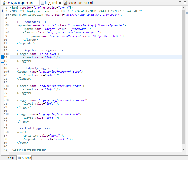 [SPRING] MyBatis 설정하기