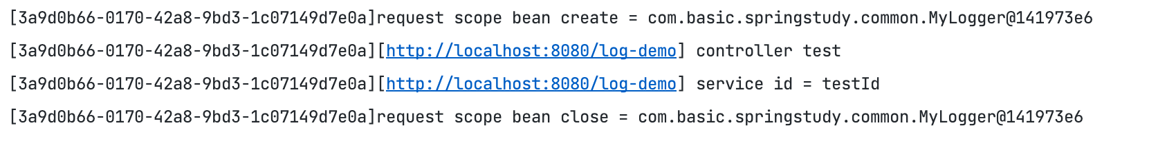 [Spring] 빈 스코프 (스프링 기본편 by 김영한)