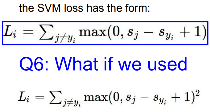 CS231n - Lecture 3 | Loss Functions and Optimization