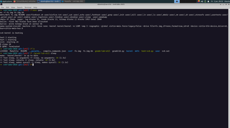 [xv6] Chapter 1. Operating system interfaces