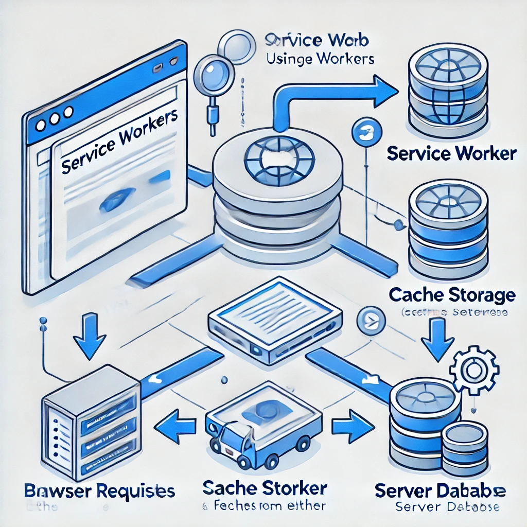[PWA] Service Worker로 오프라인 페이지 구현하기