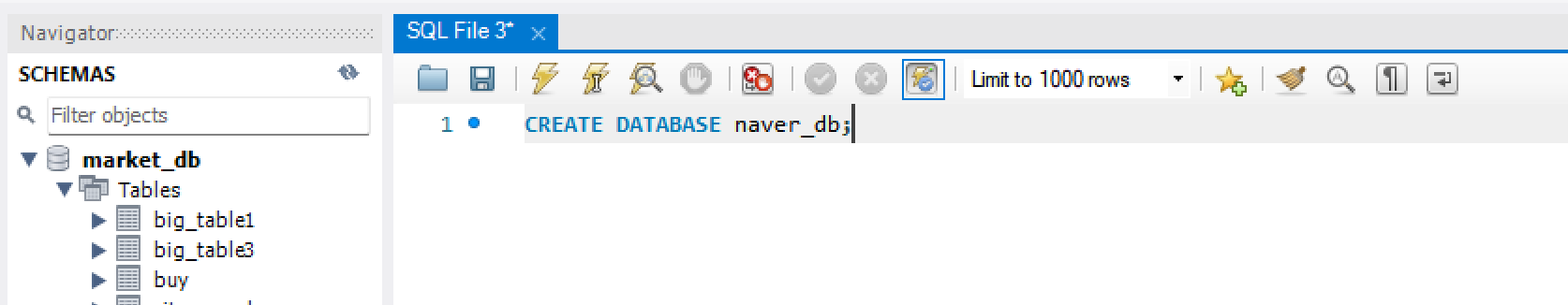 [SQL] 05-1 SQL 테이블 만들기