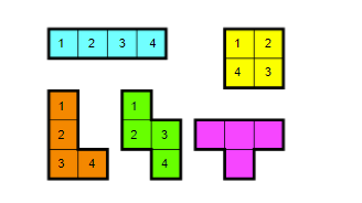 #14500 DFS_테트로미노 c++