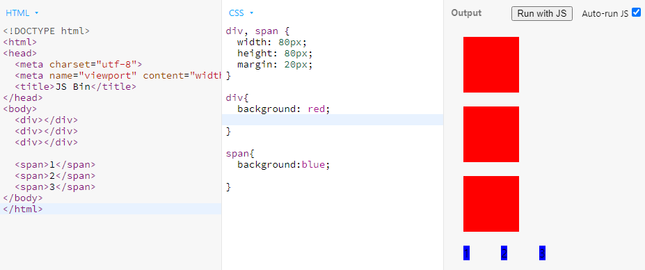 display속성 - inline, inline-block, block
