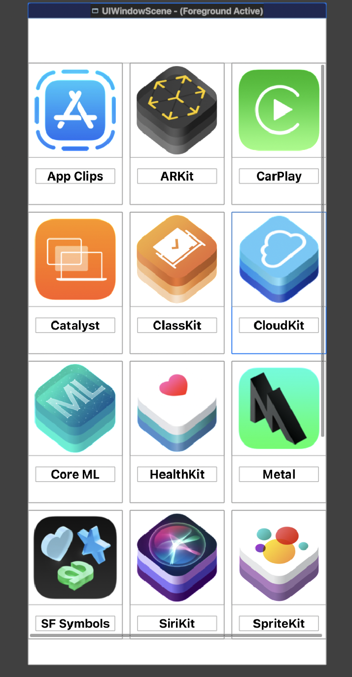 UICollectionView를 이용한 토이프로젝트