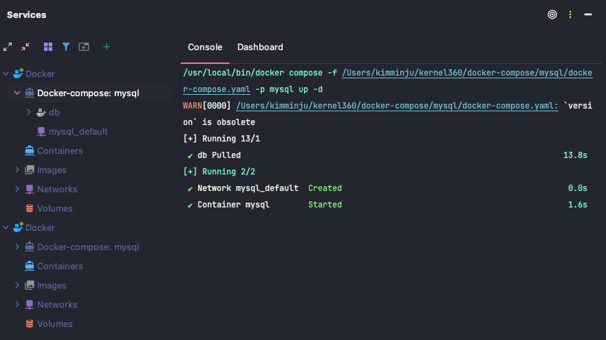 [Kernel 360 백엔드 2기] 사전 과제 | Ch 05. MySQL | Docker (맥 M2 환경에서 docker-compose.yml 작성)