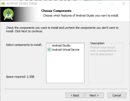 Android Studio 설치