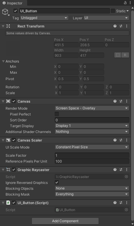 [Unity] UI 자동화