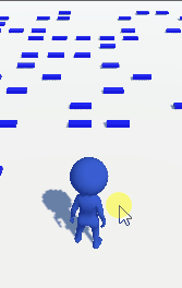 [Unity Bridge Racer] 벽돌 등에 쌓기