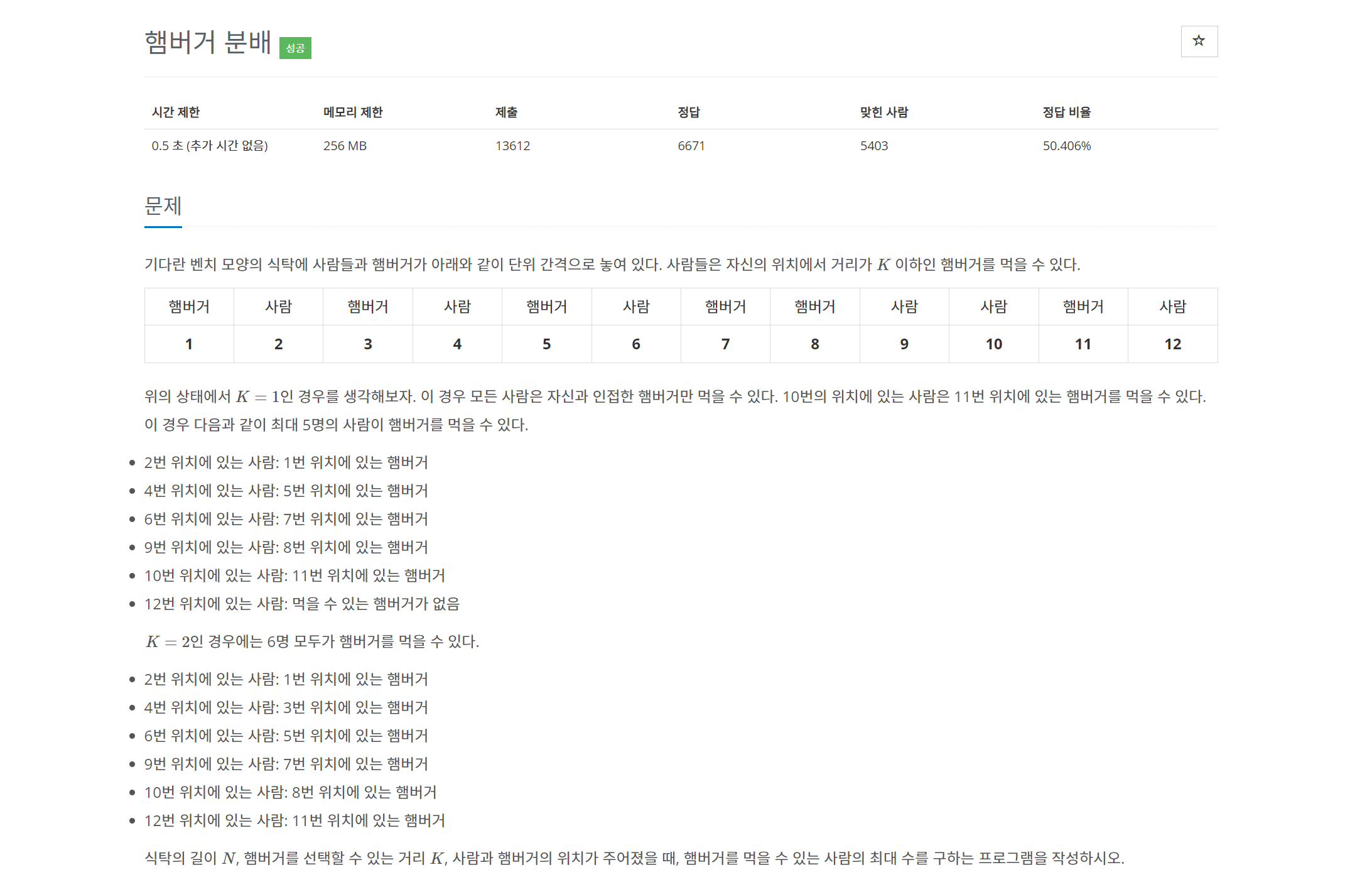 [Python] 백준 - [Silver III] 햄버거 분배 - 19941