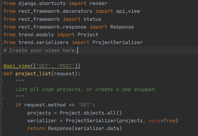 Django Rest Framework 를 이용한 Crawling Api 만들기 Django Rest Framework