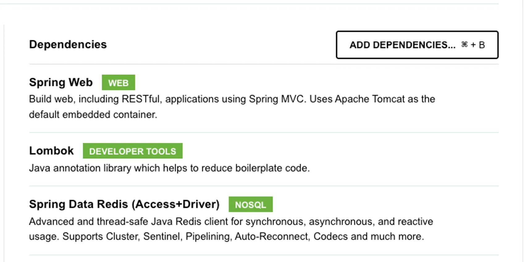 Spring에서 Redis 활용