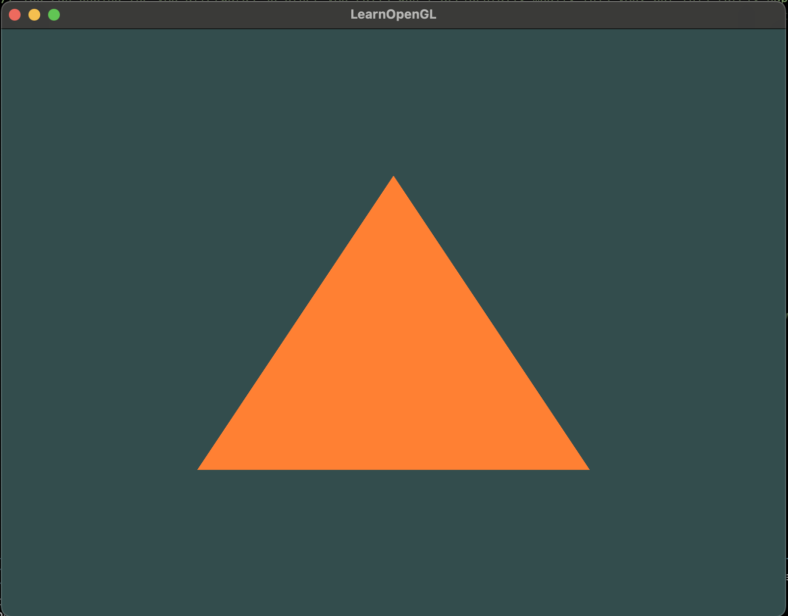 OpenGL_03, Hello Triangle