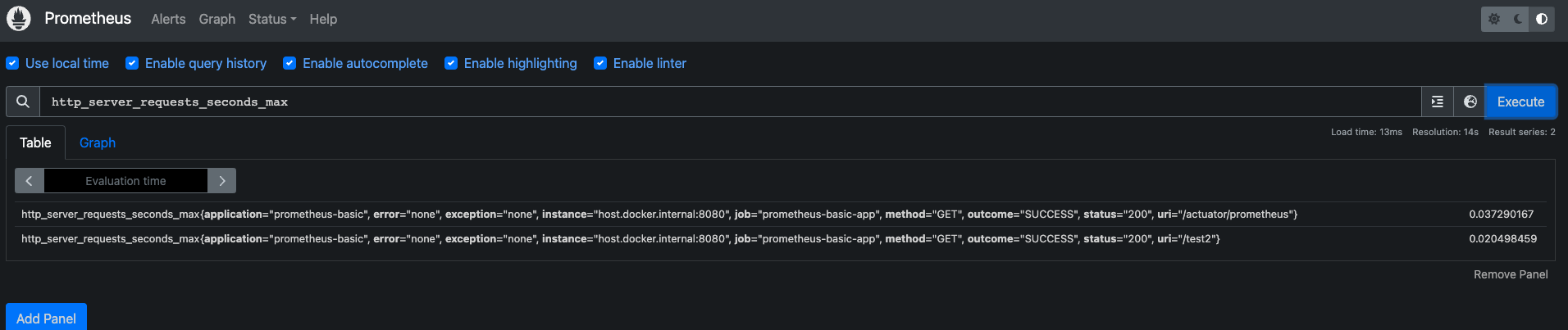Spring Boot + Prometheus, Grafan App 구현