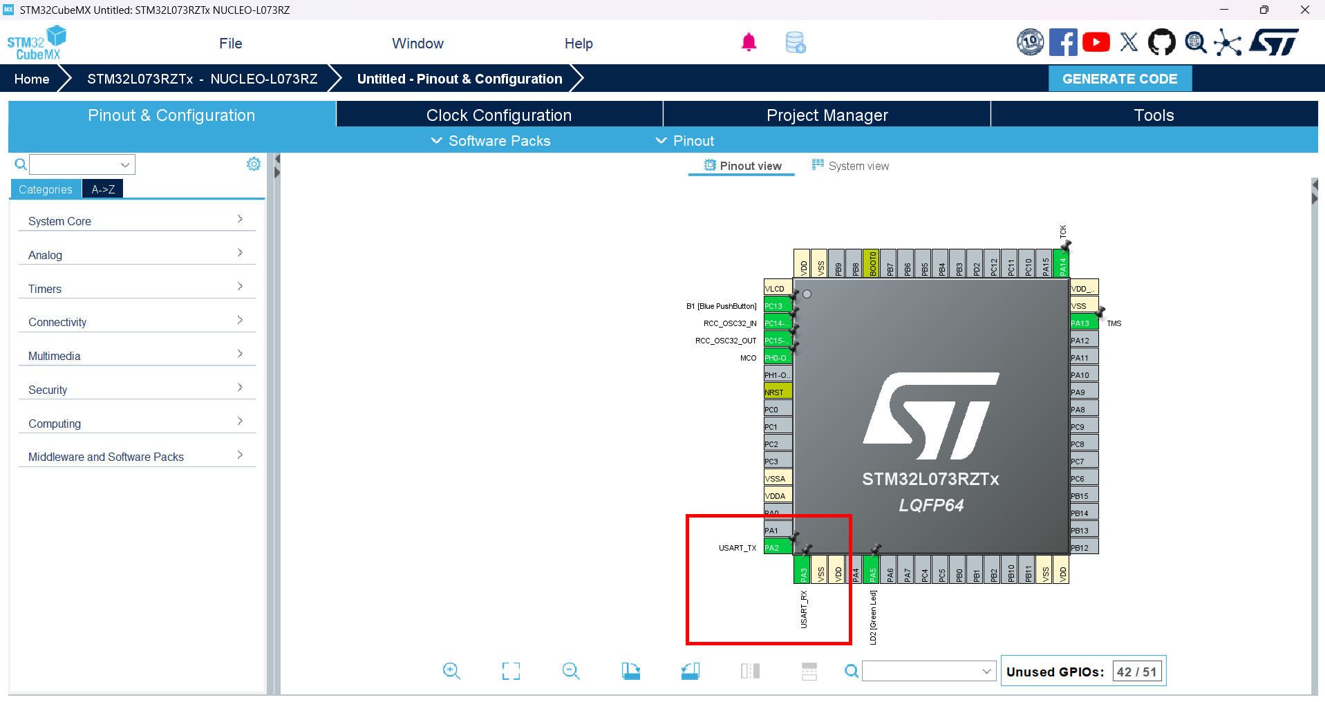[STM32] UART 통신