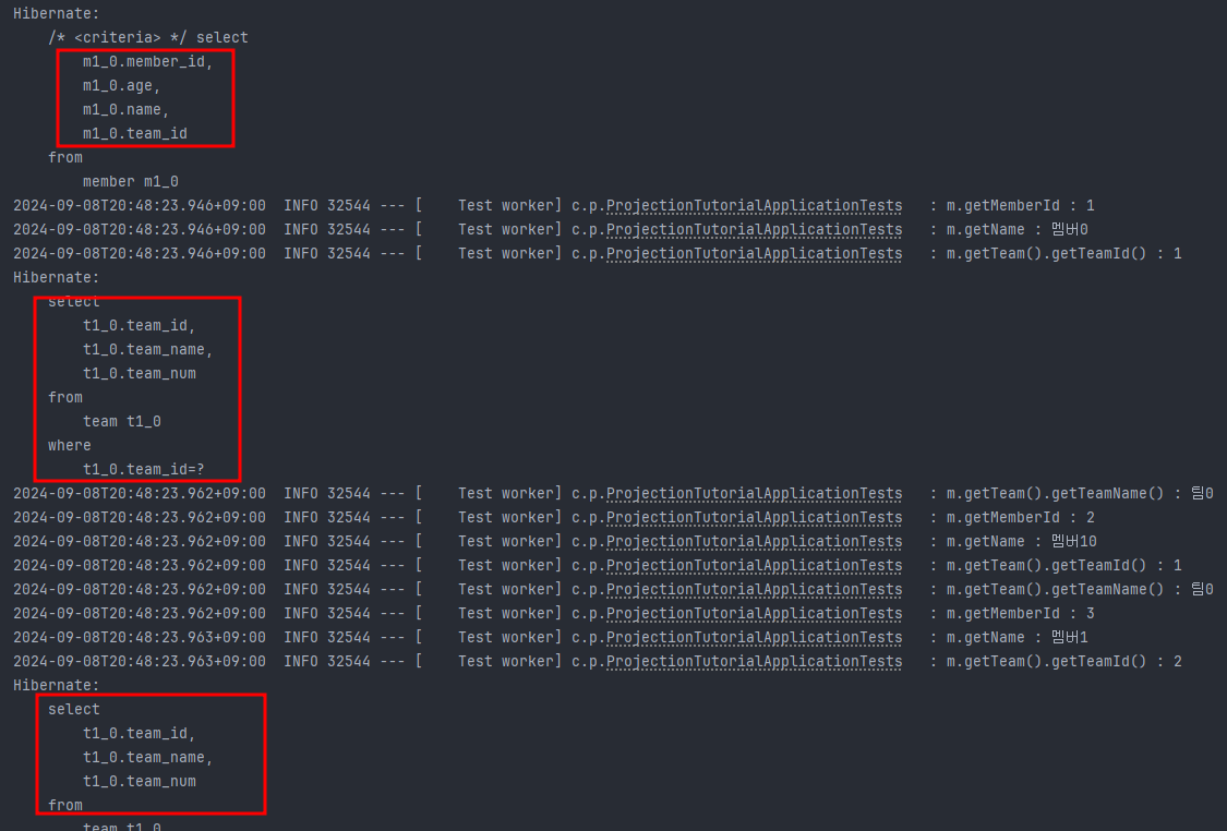 [Spring] Spring data jpa Projection