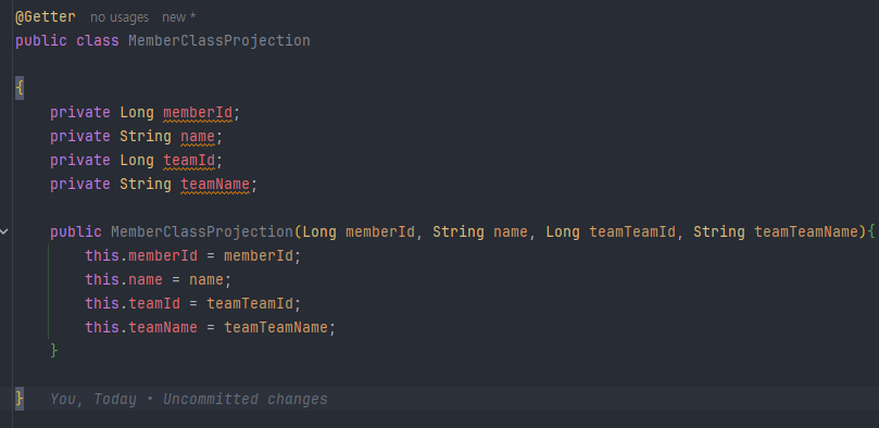 [Spring] Spring data jpa Projection