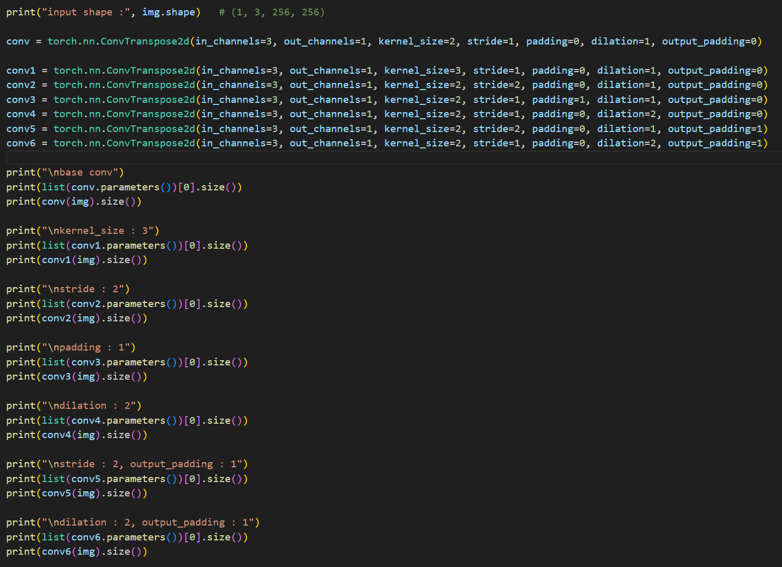 Transpose Convolution