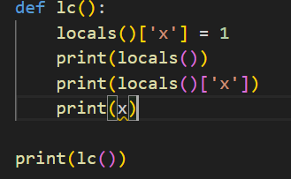[Python] globals() vs locals()