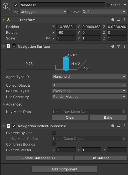 [TIL] Unity - NavMesh 2D