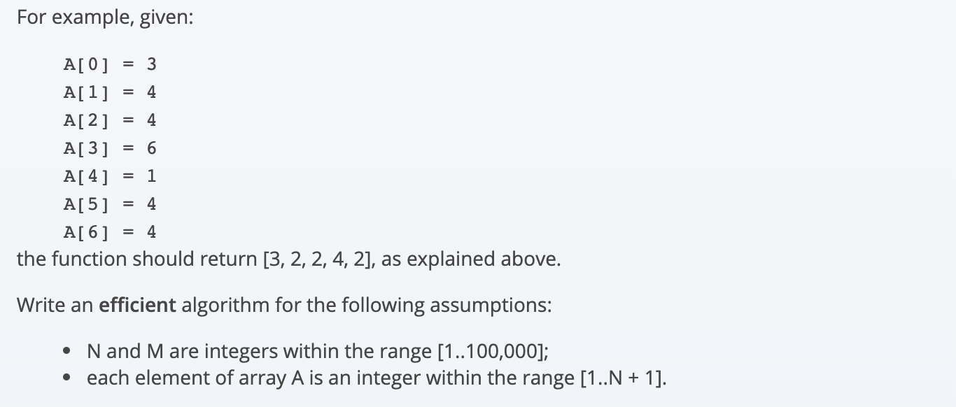 [Codility] MaxCounters