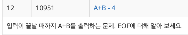 백준 | 10951번_EOF를 알아보자.
