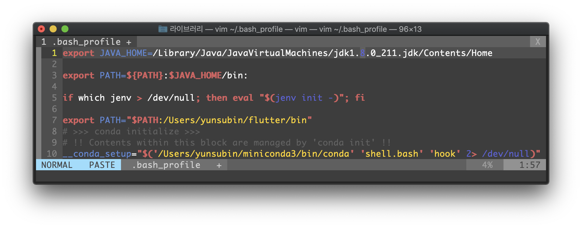 MAC Java Version Control