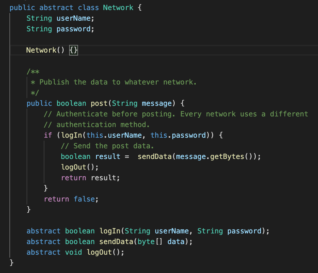 [OODP] Refactoring by Inheritance and Its Problem Template Method Concept