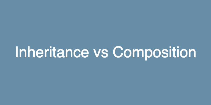 python Inheritance vs Composition python Inheritance vs Composition