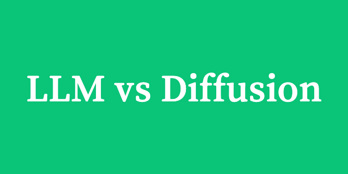 [Study] LLM vs Diffusion 모델