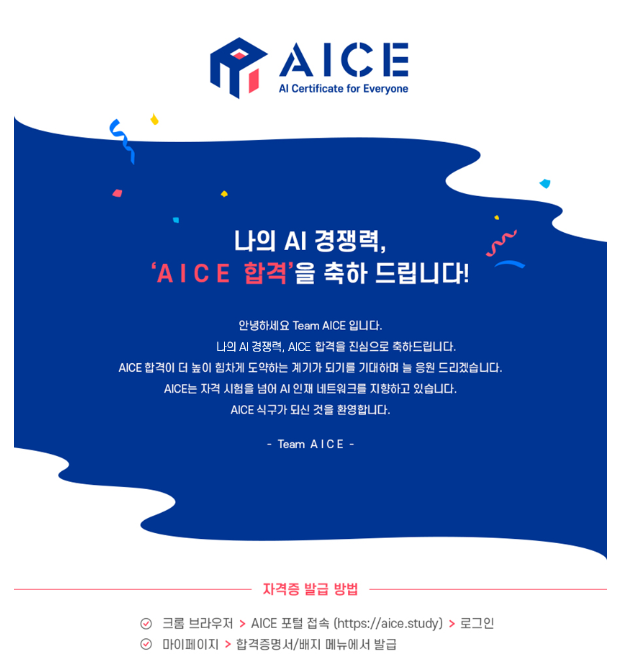 AICE Associate 재시험 후기