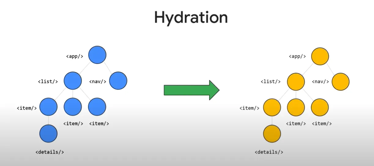 Next.js에서 SSR을 실행하는 과정과 hydration