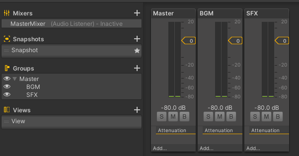 [TIL] Unity에서 AudioMixer 사용하기