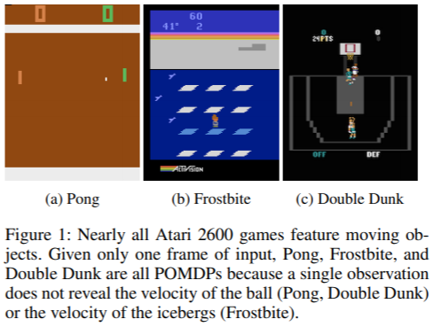 2. Deep Recurrent Q-Learning for Partially Observable MDPs