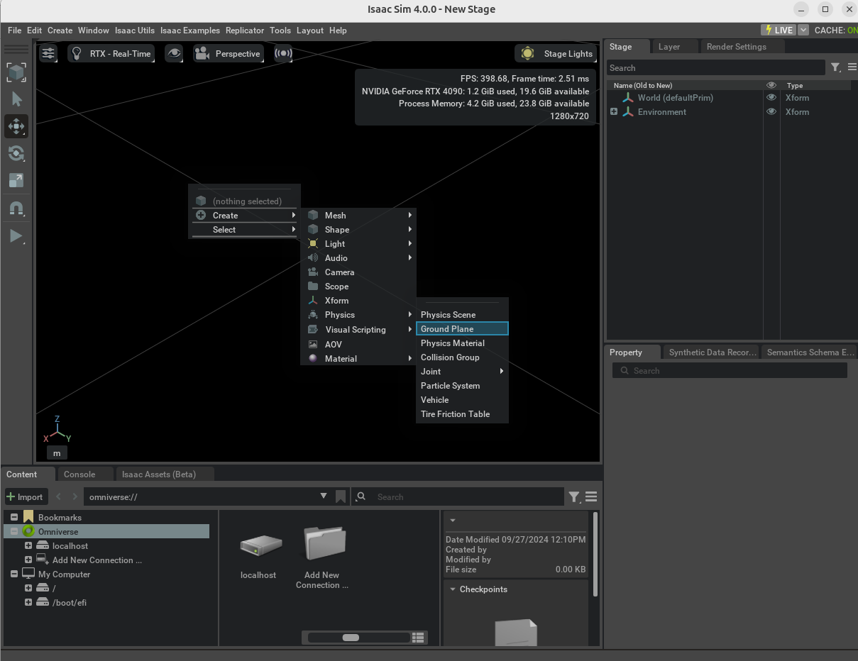 NVIDIA Omniverse Isaac Sim 2.7 OmniGraph