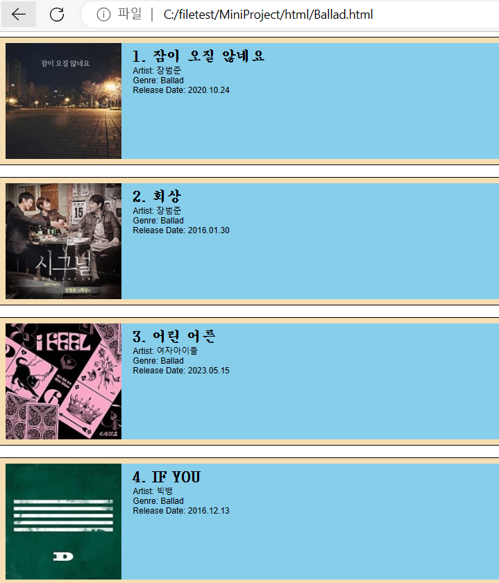 PlayData Mini project 1