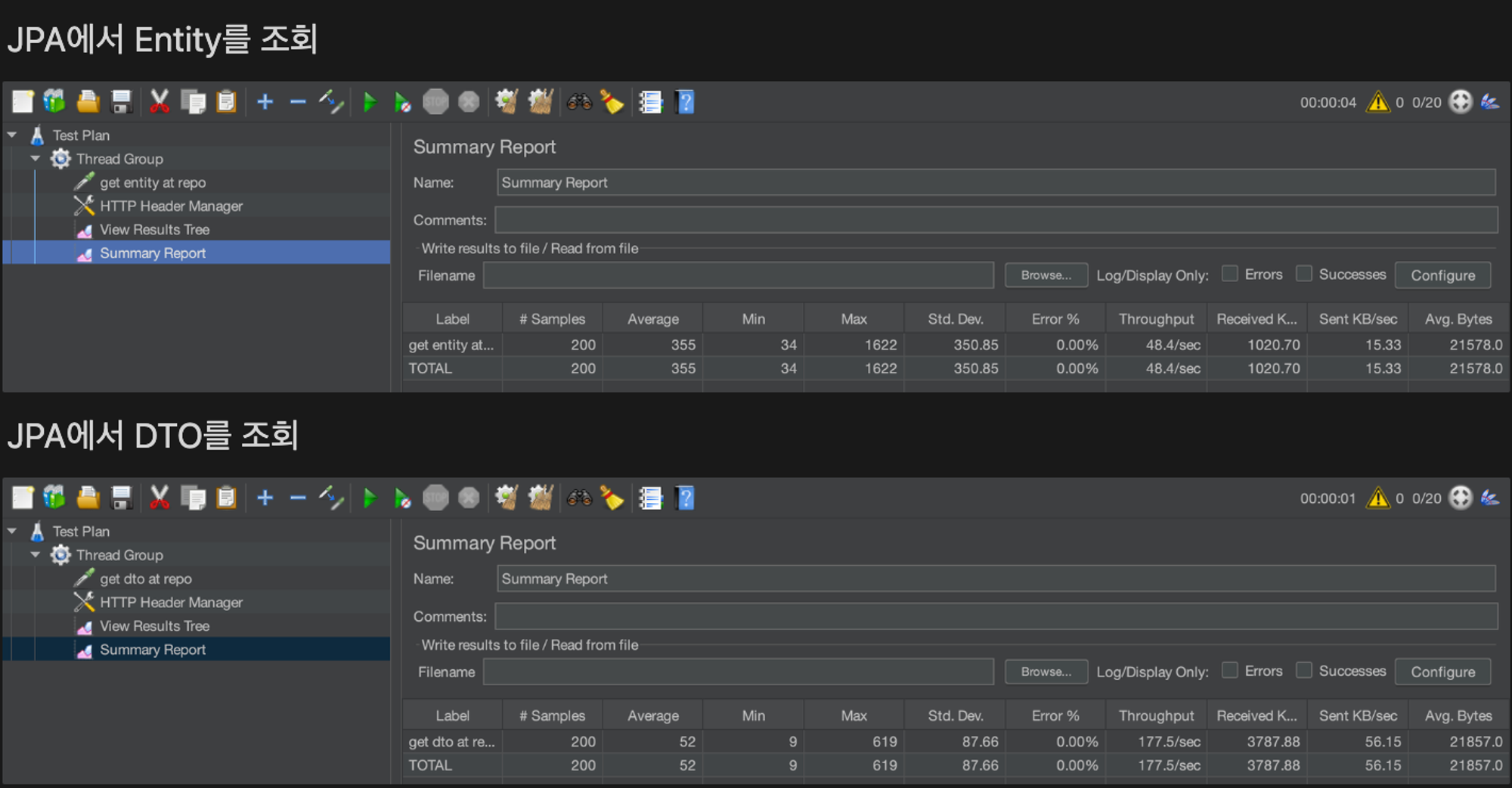 [spring] Repository에서 Entity 대신 DTO로 조회